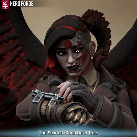 The Scarlett Moon Devil Rheroforgeminis