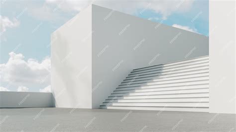 Premium Photo Abstract Architectural Backdrop 3d Render Modern Premium Photo Abstract Architectural Backdrop 3d Render Modern