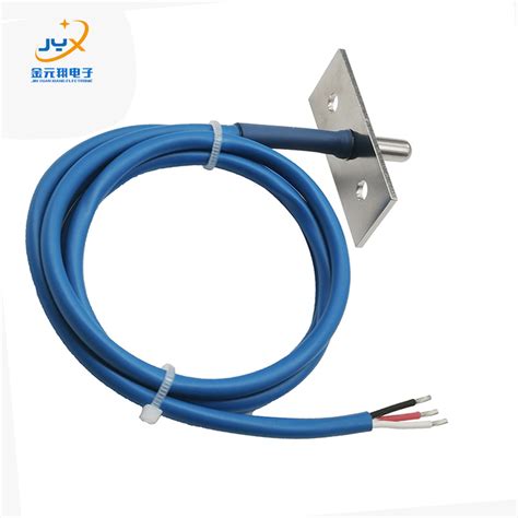 3 Wire Stainless Steel Flange Type Thermistor Sensor Ds18b20 Ntc Temperature Sensor J 474