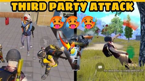 Help Third Party Attack 🤣 He Took Advantage 💡😝 Pubg Funny Vedios