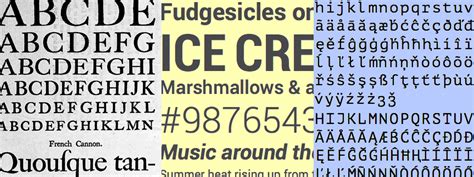 open source font specimens greyscale press