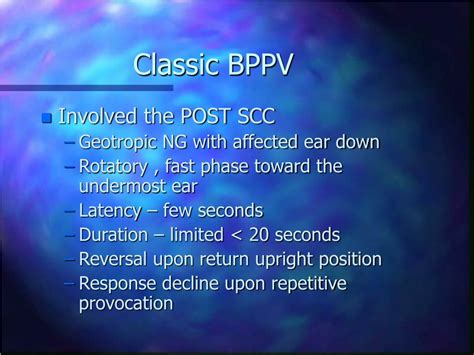 Ppt Benign Paroxysmal Positional Vertigo Powerpoint Presentation Free Download Id 3764270