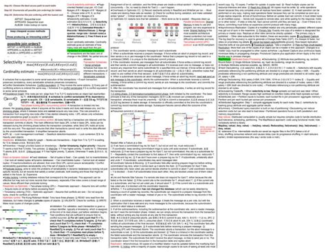 Data Management And Data Science Cheat Sheet Pdf Databases Computer Software And Applications
