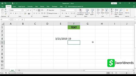 Excel Use Text Function To Extract Date Components Youtube