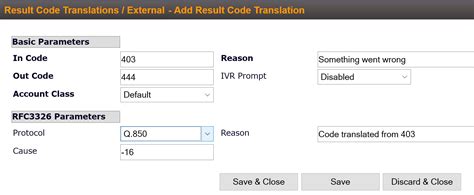 reason header field mapping rfc 3326 q850 q 850 sip codes