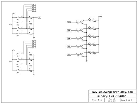 4 bit computer waiting for friday