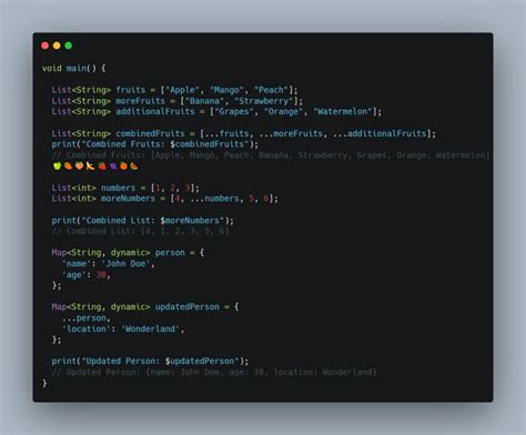 muhammad ahmed on linkedin dartlang spreadoperator codesimplicity