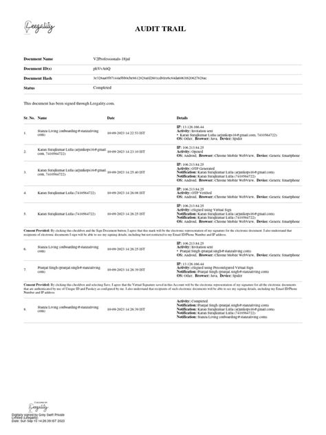 Audit Trail Pdf