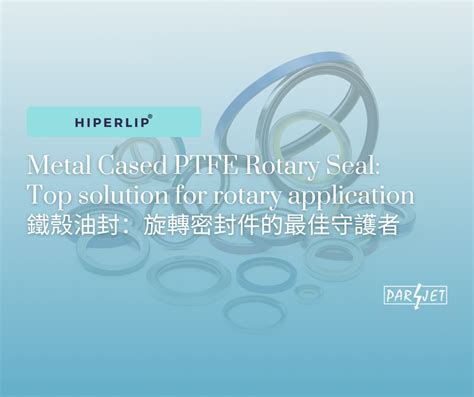 Metal Cased Ptfe Rotary Seal Top Solution For Rotary Application