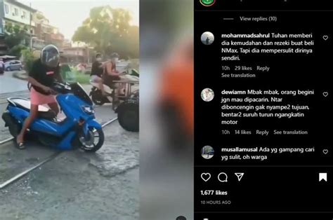 Pemotor Yamaha Nmax Repot Sendiri Modif Ceper Sampai Mentok Malah Bikin Netizen Geleng Geleng