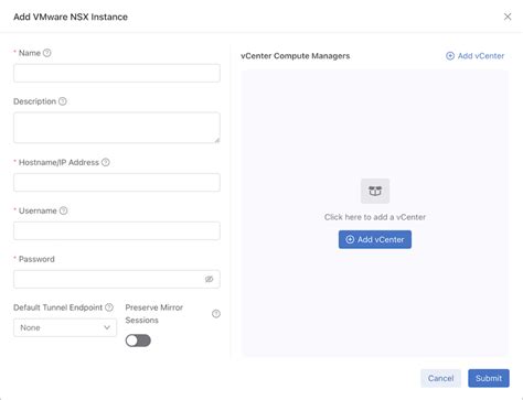 Dmf User Guide Integrating Vmware Nsx With Dmf Arista