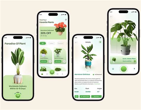 Plant Shop Mobile App Design On Behance