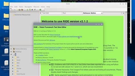 How To Install Ride Robotframework Ide On Raspberry Pi Bookworm