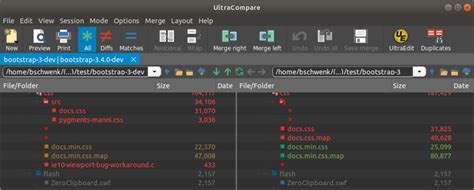 Compare Files And Folders With UltraCompare For Linux