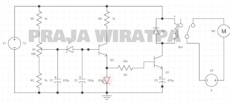 Skema Rangkaian Delay Off Timer Dengan Transistor ~ Praja Wiratpa