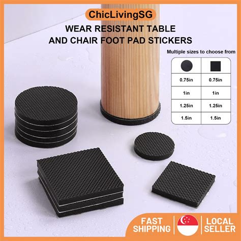 Chair Leg Pads Thickened Reduce Noise Eva Feet Protector Pads Non Slip Furniture Table Pads