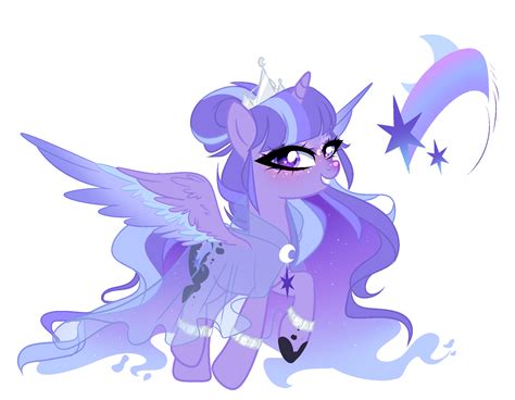 Mlp Next Gen Oc Twilight X Luna Adoptable By Just Silvushka On Deviantart