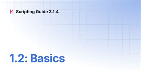 12 Basics Scripting Guide 314