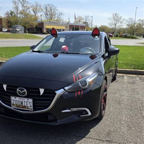 Car Cat Ears Magnetic Mount Etsy