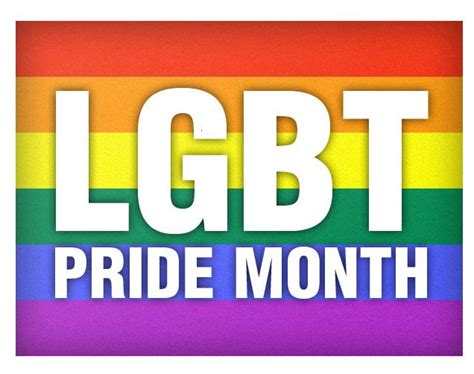 June Is National Lgbt Month