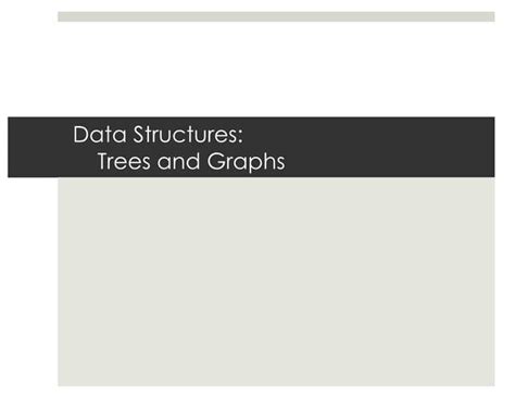 Trees And Graphs Notes Of Data Structure Pdf