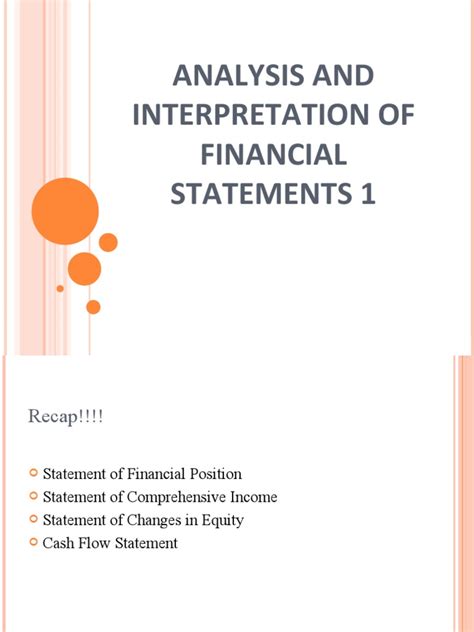 Financial Statement Analysis Guide Pdf Balance Sheet Equity Finance