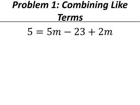 ppt 2 3 solving multi step equations powerpoint presentation free