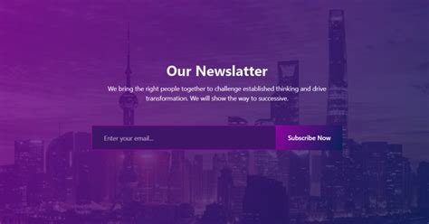 Best CSS Subscribe Form Designs