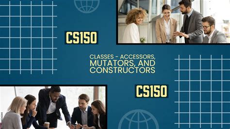 Cs150 Classes Accessors Mutators And Constructors Youtube