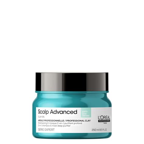 Šampon I Maska Za Masnu Kosu Loreal Professional Scalp Advanced 2u1