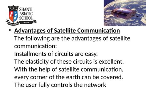 Class 6 Ppt Satellite Communicationpptx