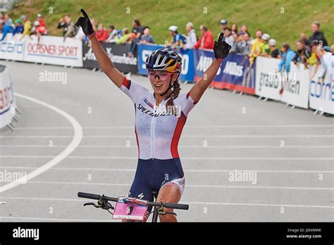 Lenzerheide Switzerland 9th July 2017 Kate Courtney From