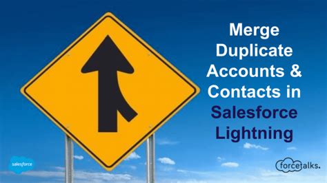 How To Merge Duplicate Accounts And Contacts In Salesforce Lightning
