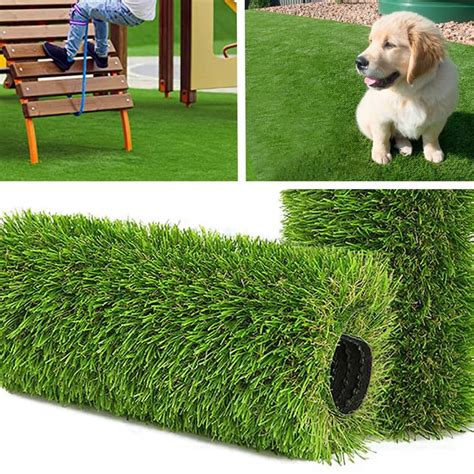 Gliwen Artificial Grass Rug Realistic Indooroutdoor Fake Grass 138