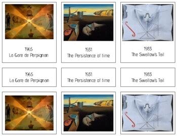 A012 Pdf Dali Facts About 3 Part Cards 3pgs Tpt