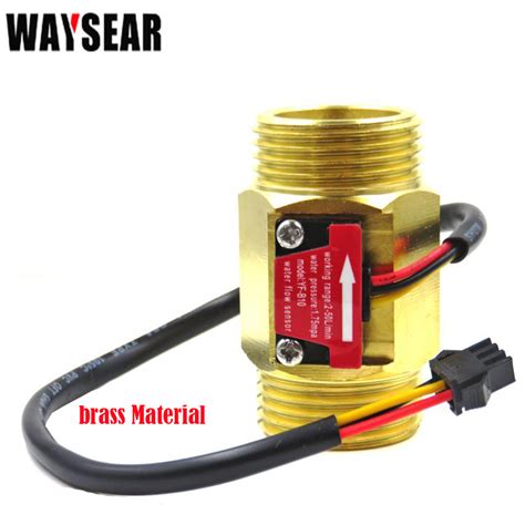Water Flow Sensor Hall Sensor Switch Flow Meter Dn Grandado