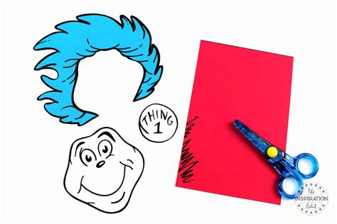 Thing 1 And Thing 2 Puppet Craft The Inspiration Edit