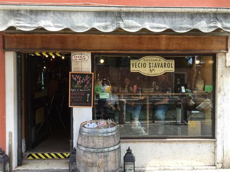 Hostaria Vecio Biavarol Venice Bacaro Tour