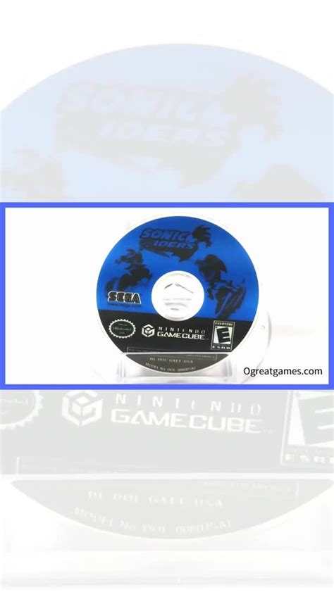 Sonic Riders Insane Hoverboard Racing Gamecube Game R Ogreatgames