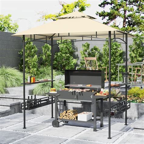 ️ Outsunny Grillpavillon 240 X 150 X 257 Cm Wasserdicht Und