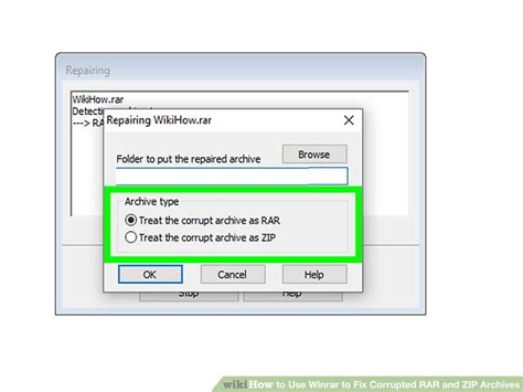 How To Use Winrar To Fix Corrupted RAR And ZIP Archives Steps
