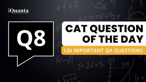 Cat 2022 120 Important Qa Question Cat 15 Days Qa Strategy