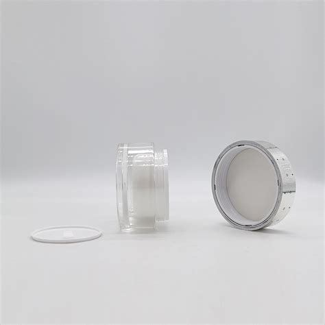 2023 새로운 100g 원형 아크릴 항아리 100ml 플라스틱 항아리 빈 화장품 포장 중국 제조 업체 Kp Pkg