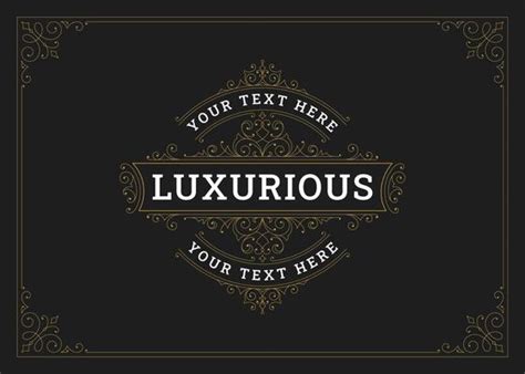 Luxury Text Box Vector Art Icons And Graphics For Free Download