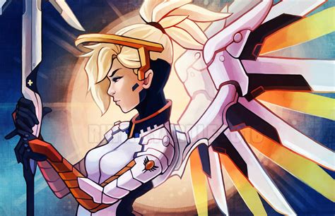 Overwatch Art Overwatch Art Mercy Mercy Overwatch Мерси