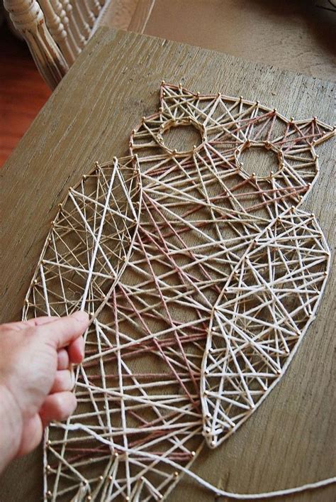 Owl String Art Diy Hometalk