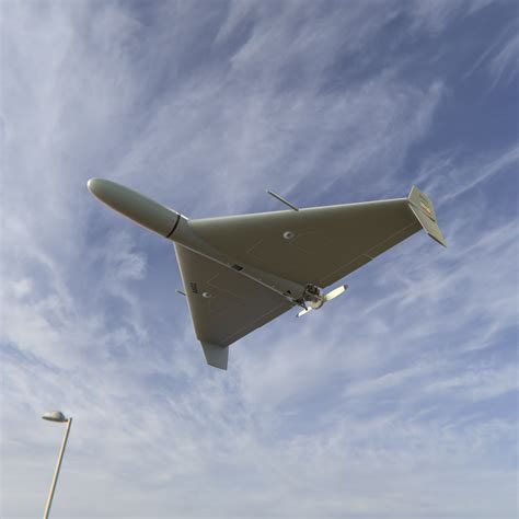 3d Iranian Kamikaze Drone Shahed 136 Or Geran 2 Lowpoly Turbosquid