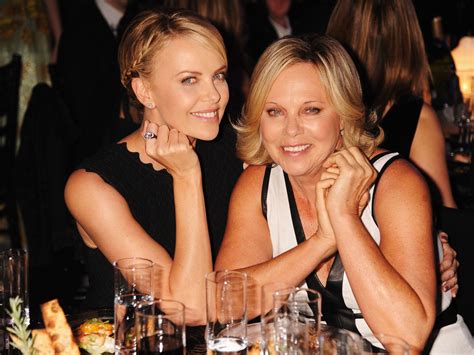 Charlize Theron And Mother