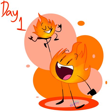 Bfb Month Firey And Firey Jr By Icemintfreeze On Deviantart