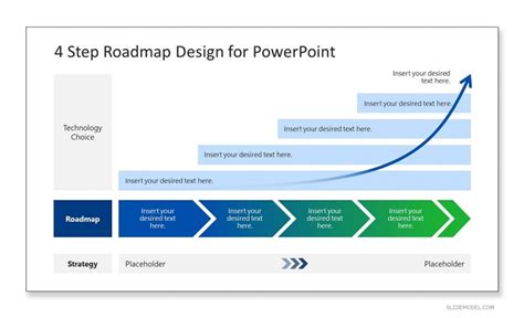 Upswing Arrow Roadmap Example Slide Powerpoint SlideModel